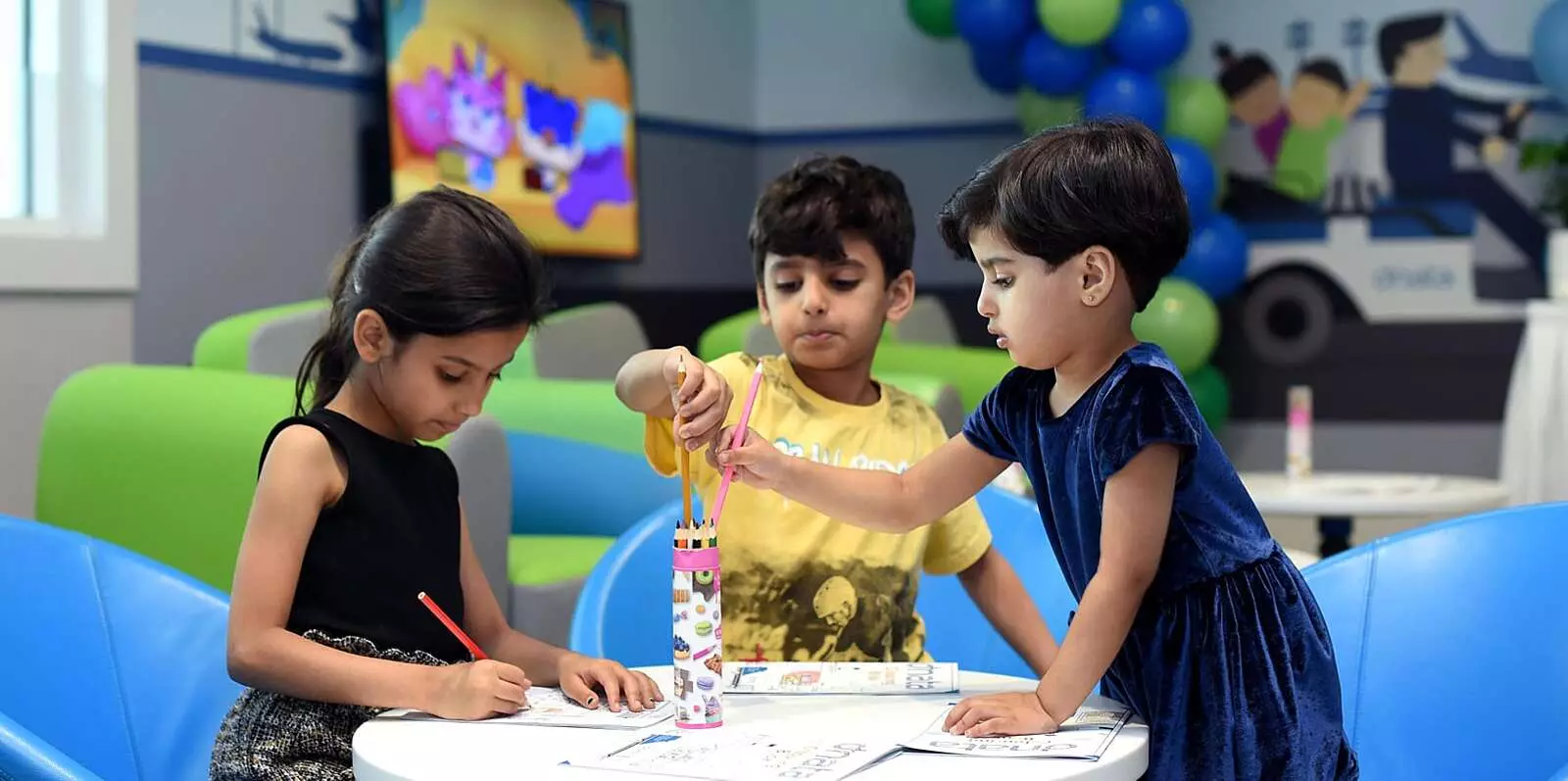 L'aeroporto di Dubai ora dispone di una lounge per soli bambini per i bambini che volano da soli