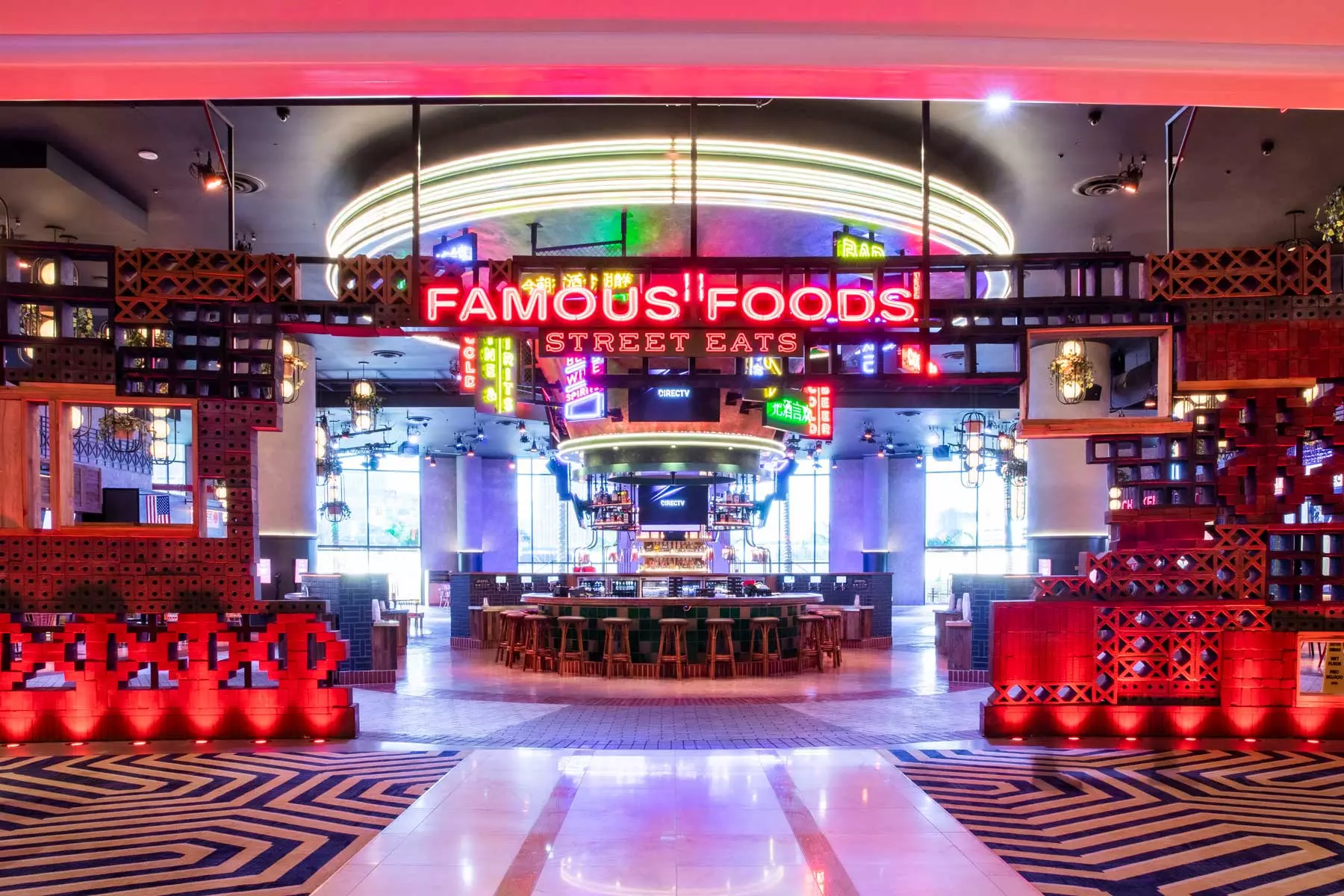 Famous Foods Street Resorts World Лас Вегастагы фуд корту