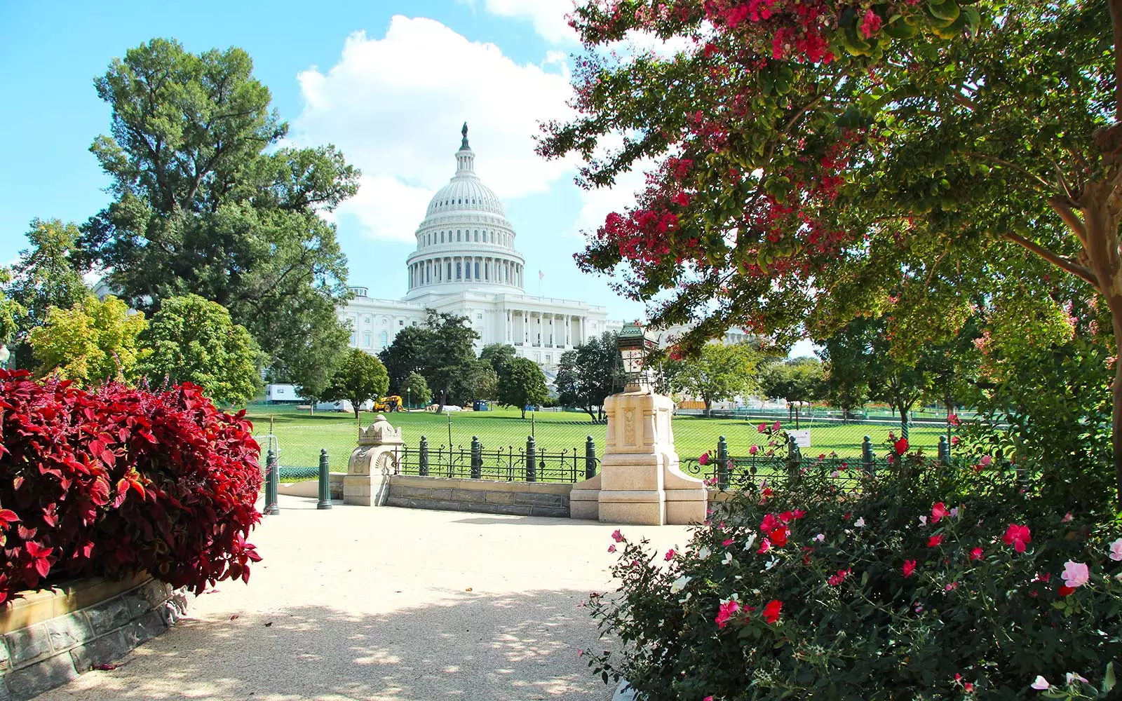 Stavba Washington DC Capitol