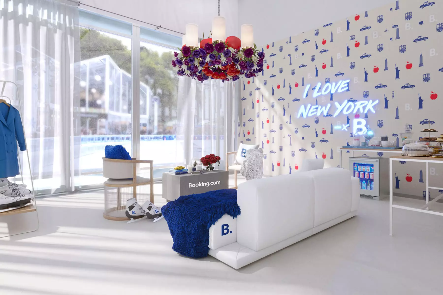 Booking.com Bryant Park Nameyên Hezkirinê ji Nûyork Suite re