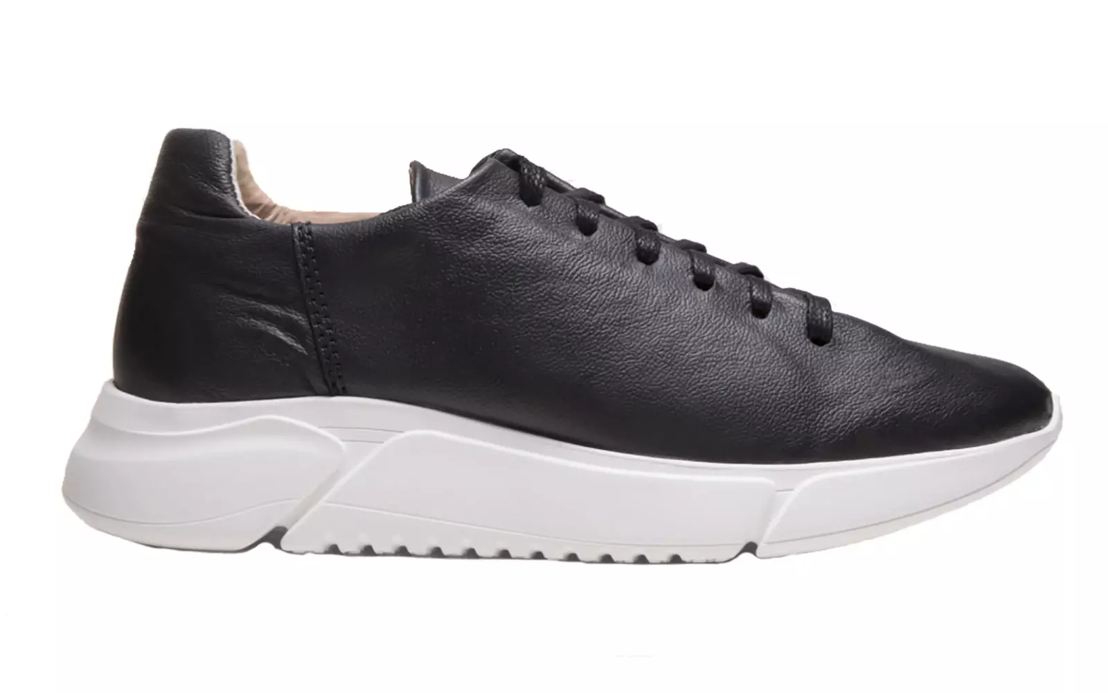 Minimalistyczny czarno-biały Luxa Sneaker