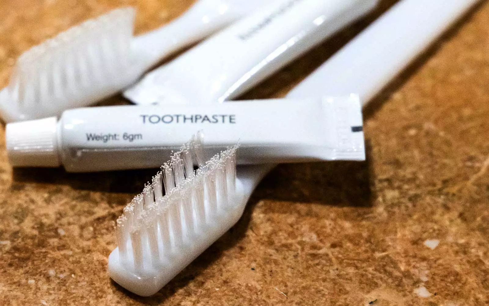 Hotel toothpaste