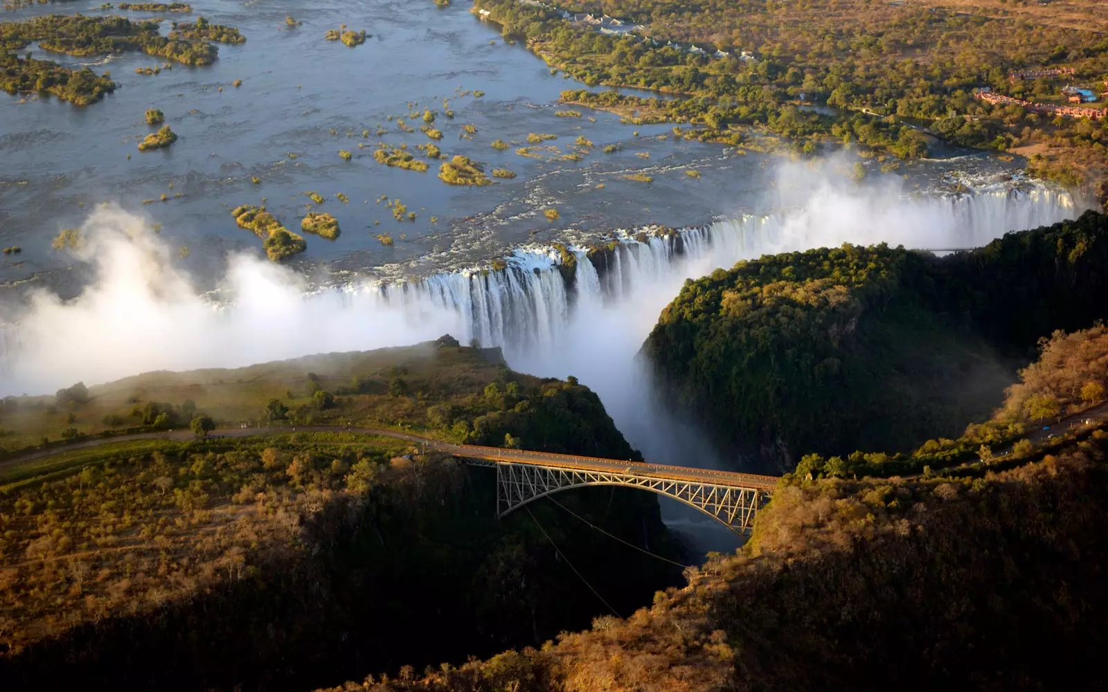 Viktorijini slapovi, Zimbabve