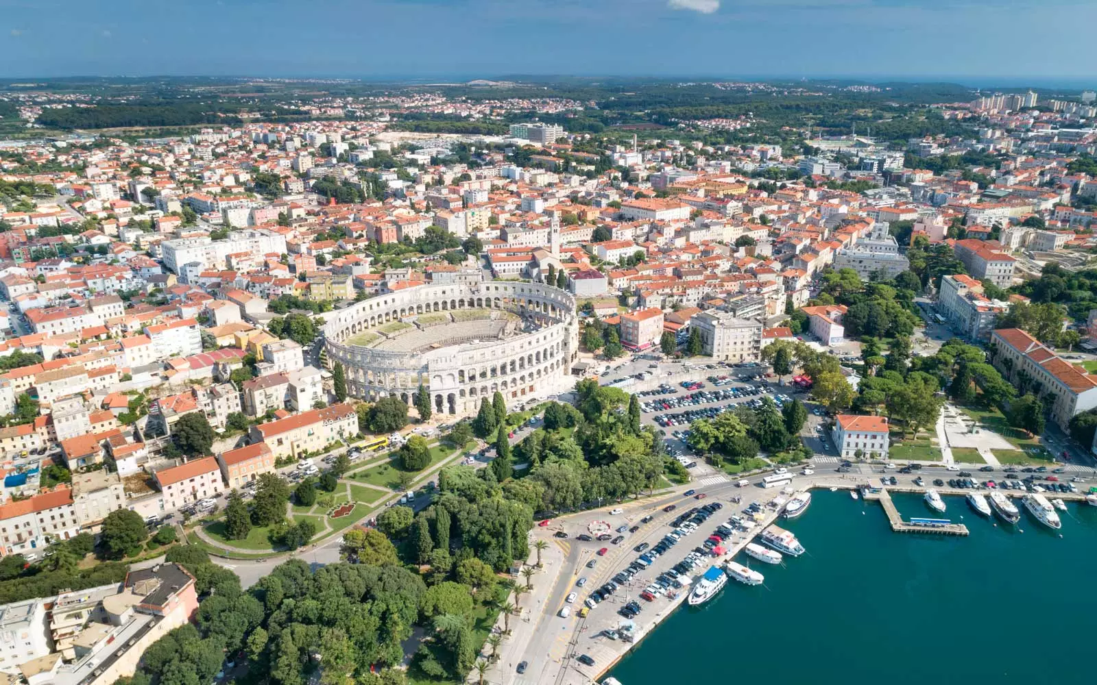 Pula Arena Amfitheater, Kroatië