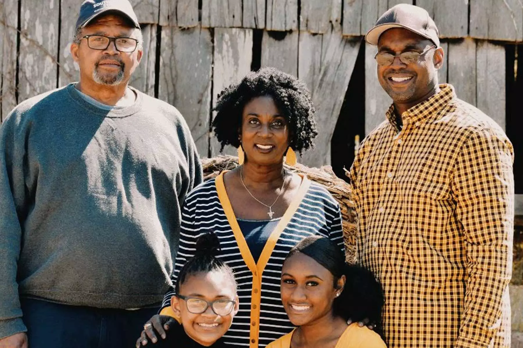 משפחה שחורה בת חמש נפשות