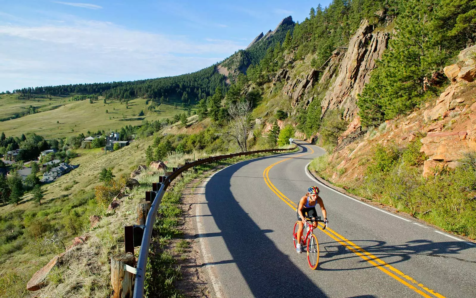 Nagbisikleta, Boulder, Colorado