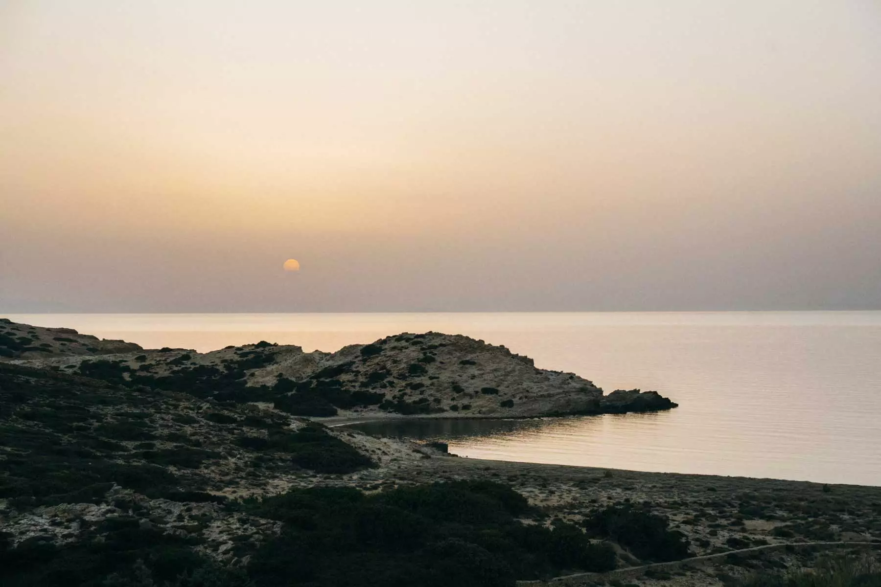 Livadia-stranden, på den grekiska ön Antiparos