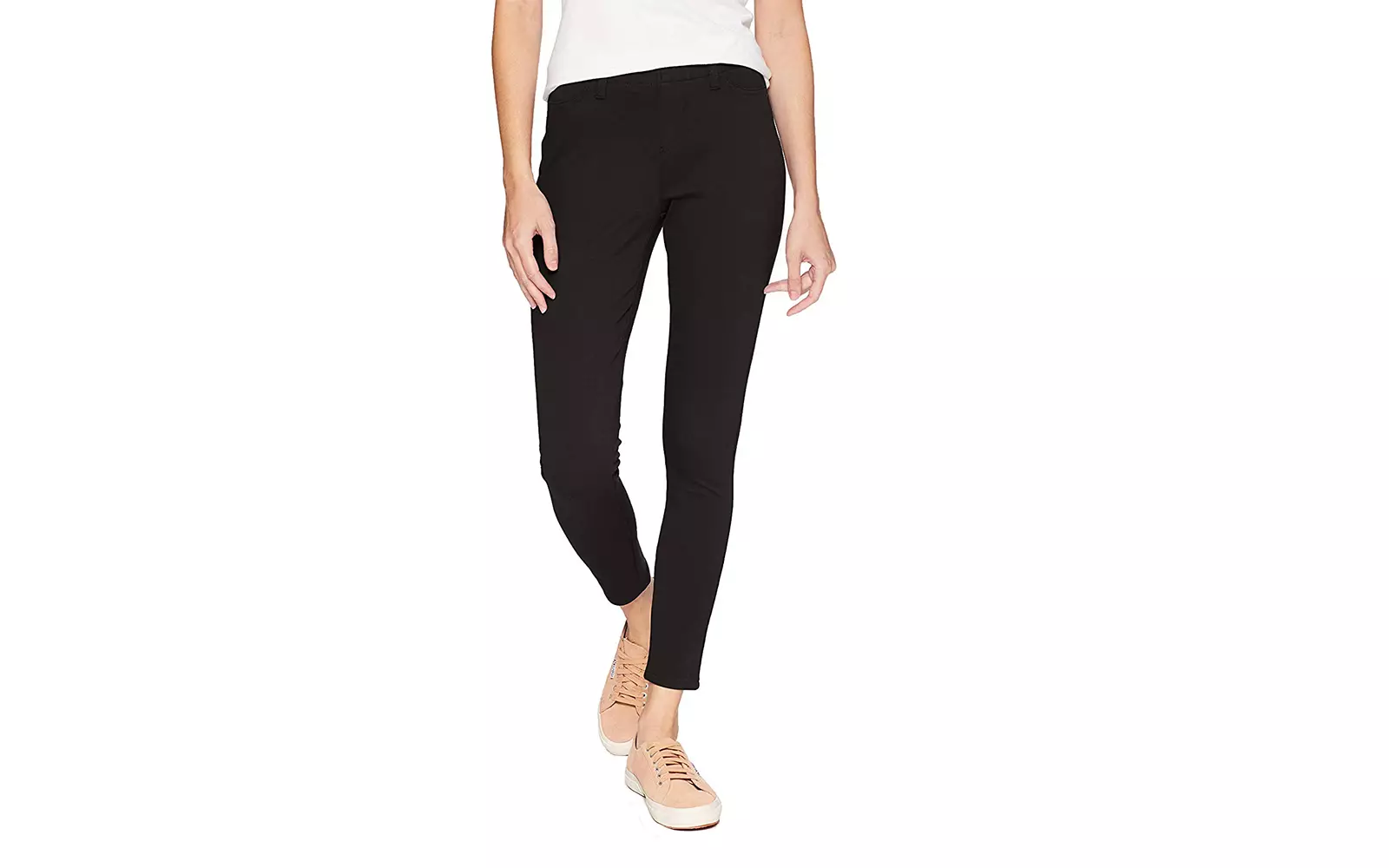 Amazon Essentials Skinny Stretch Pull-On сүлжмэл Jegging Black