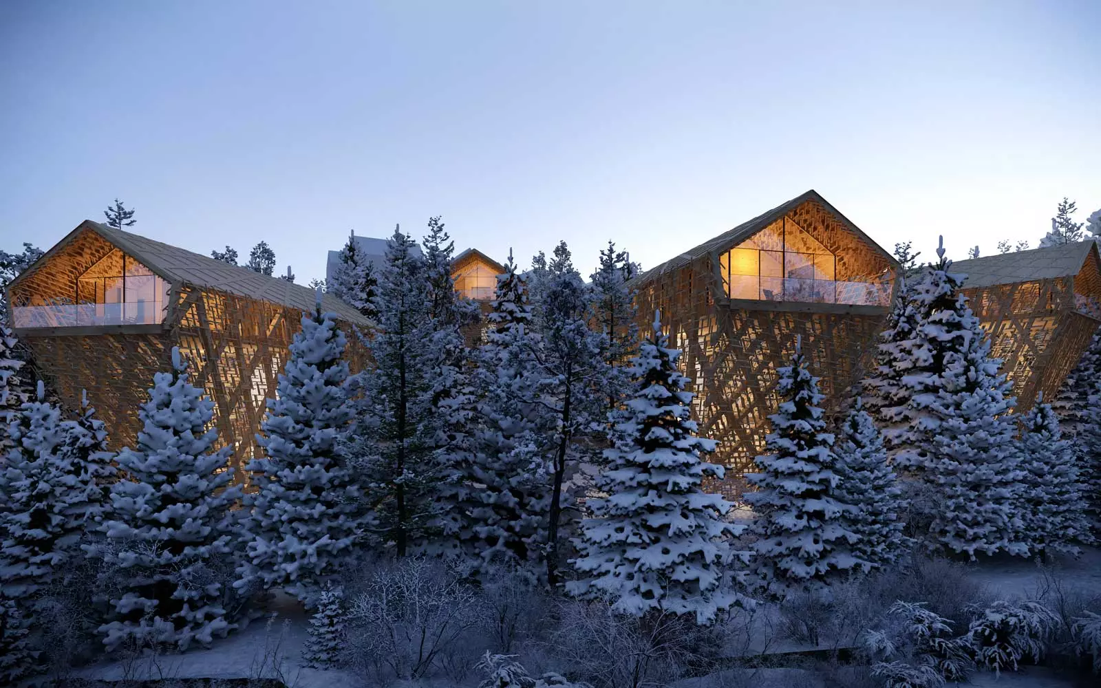 Peter Pichler Architecture's Austrian Tree suites