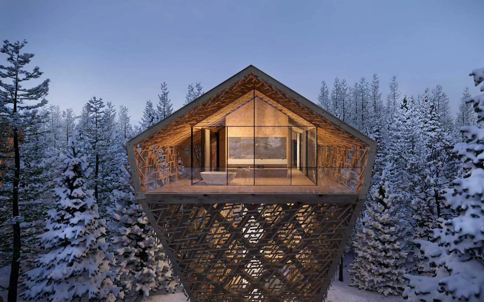 Peter Pichler Architecture's Austrian Tree Suites