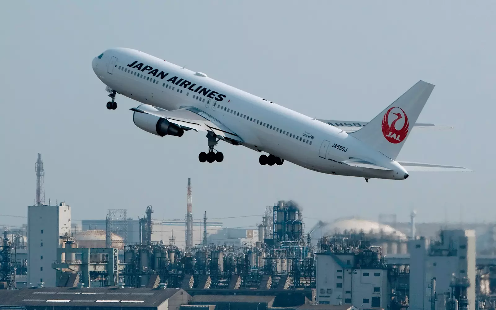 Avión de Japan Airlines