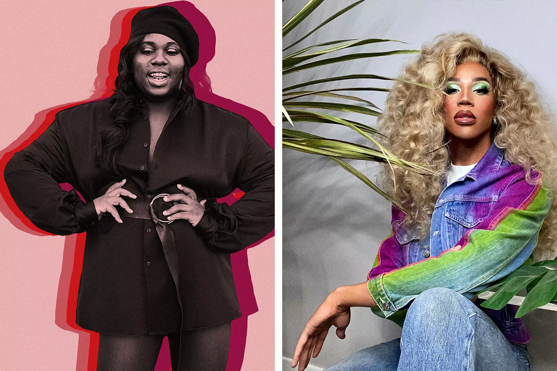 Links: Alex Newell, Rjochts: Naomi Smalls