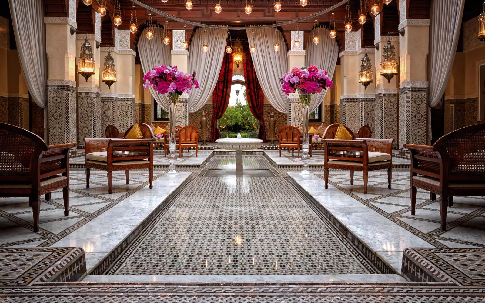 Hotel Royal Mansour ing Marrakech, Maroko