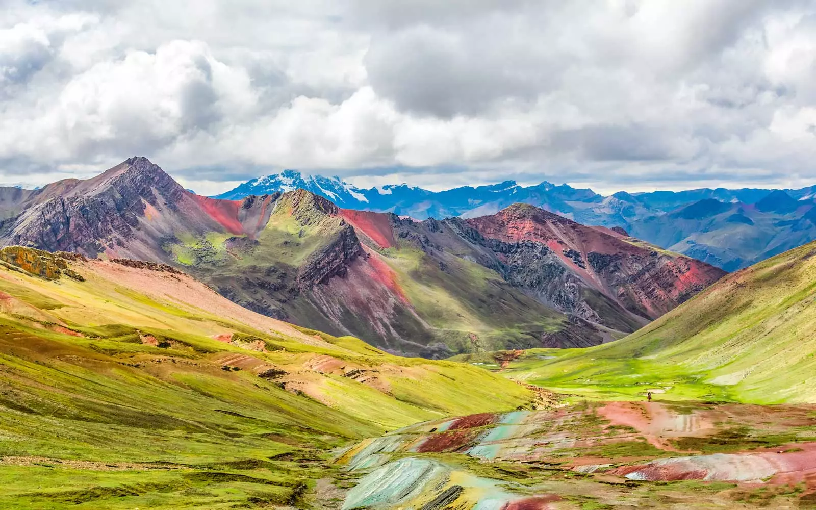 Vinicunca utawa Rainbow Mountain, Pitumarca, Peru
