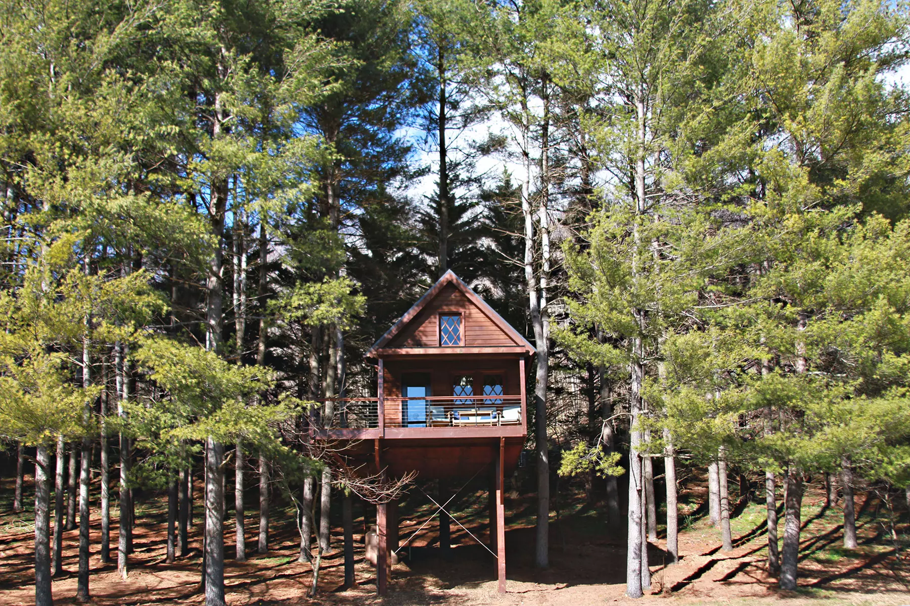 Exterior da Joshua Tree House en Bridgewater, Virginia, Estados Unidos