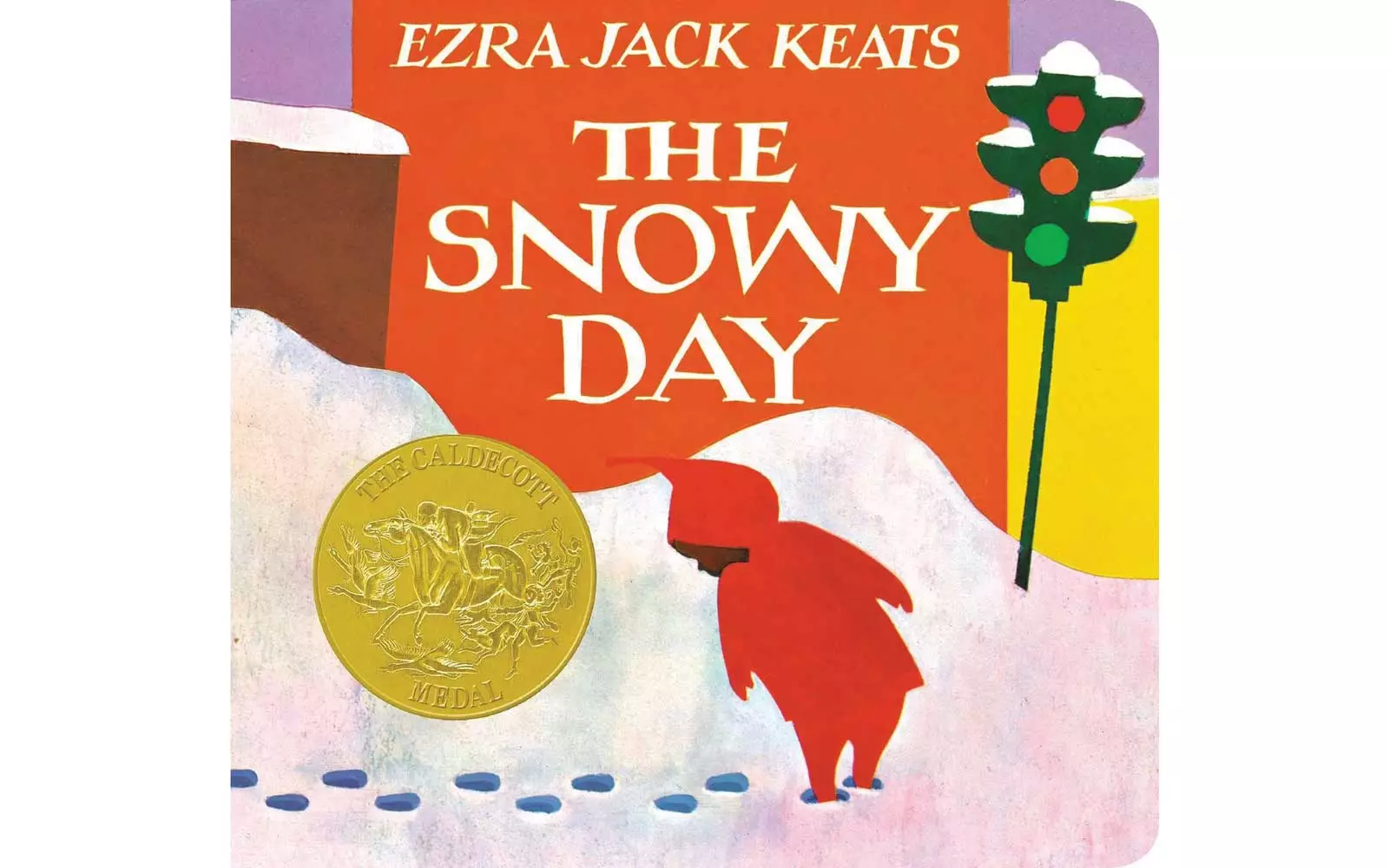 Ezra Jack Keats'in Kar Günü kitap kapağı