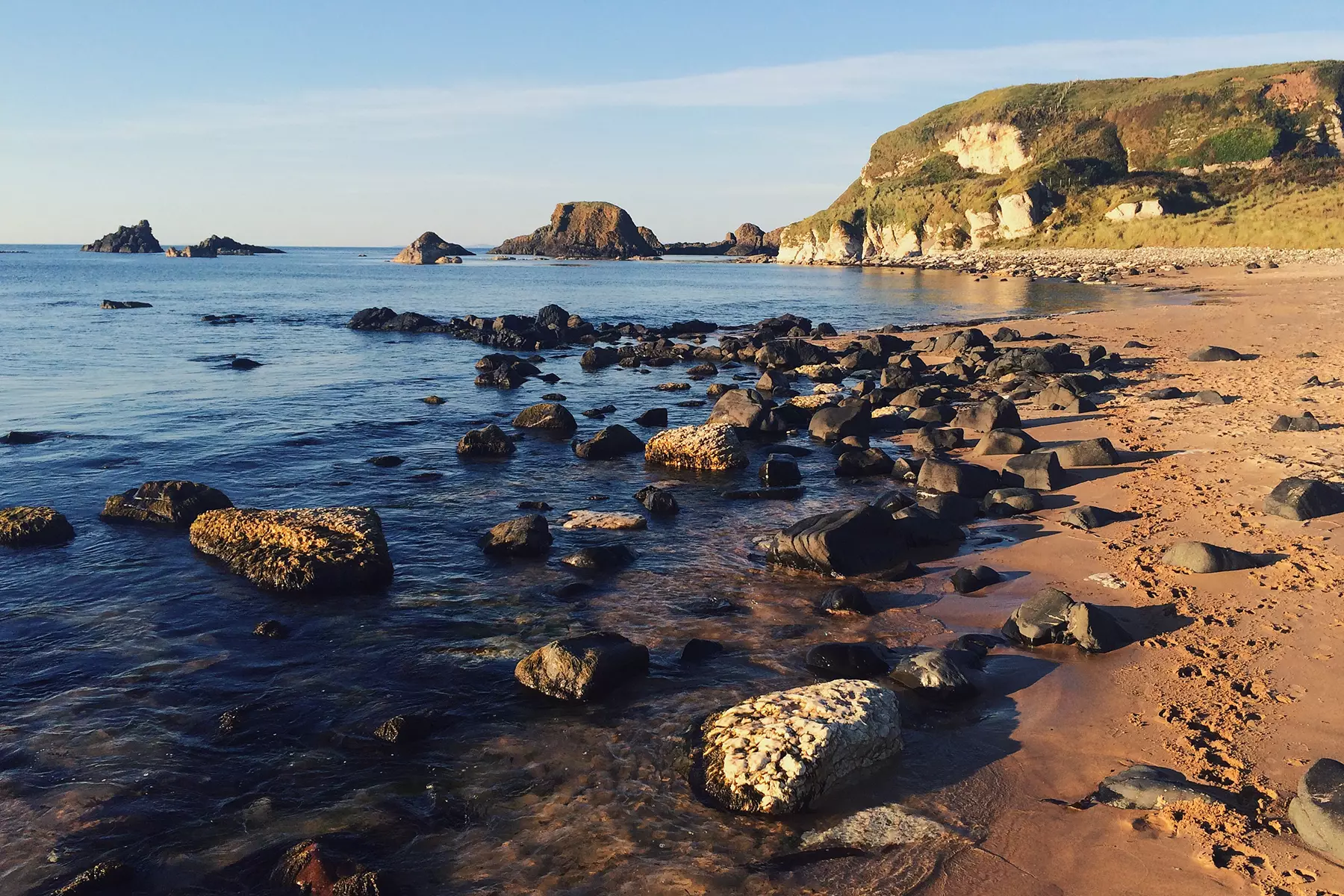 Whitepark Bay, costa di Antrim